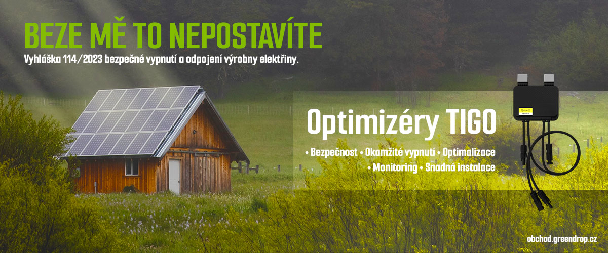 GreenDrop e-shop | Výkonový optimizér Tigo 700 W